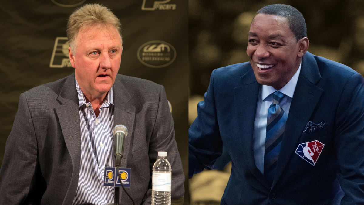 "Larry Bird tapped me," Isiah Thomas elaborates on NBA's most colossal ...