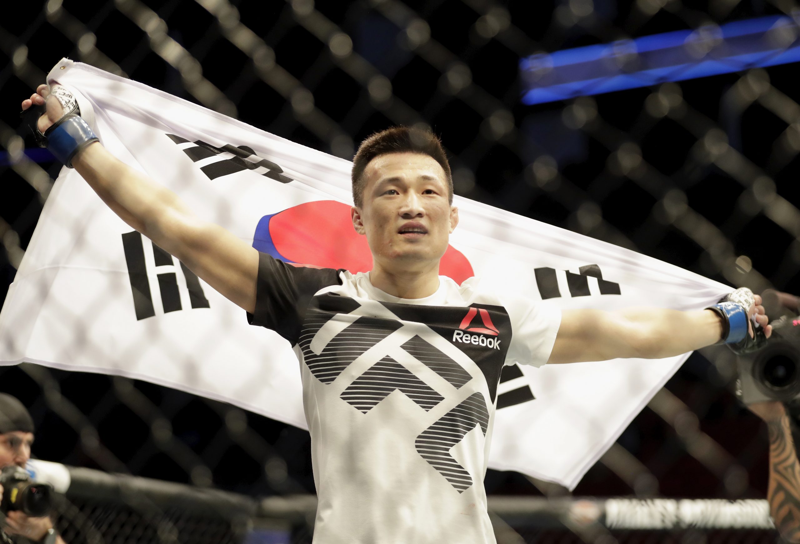 Why does UFC star Chan Sung Jung have the nickname ‘Korean Zombie’?
