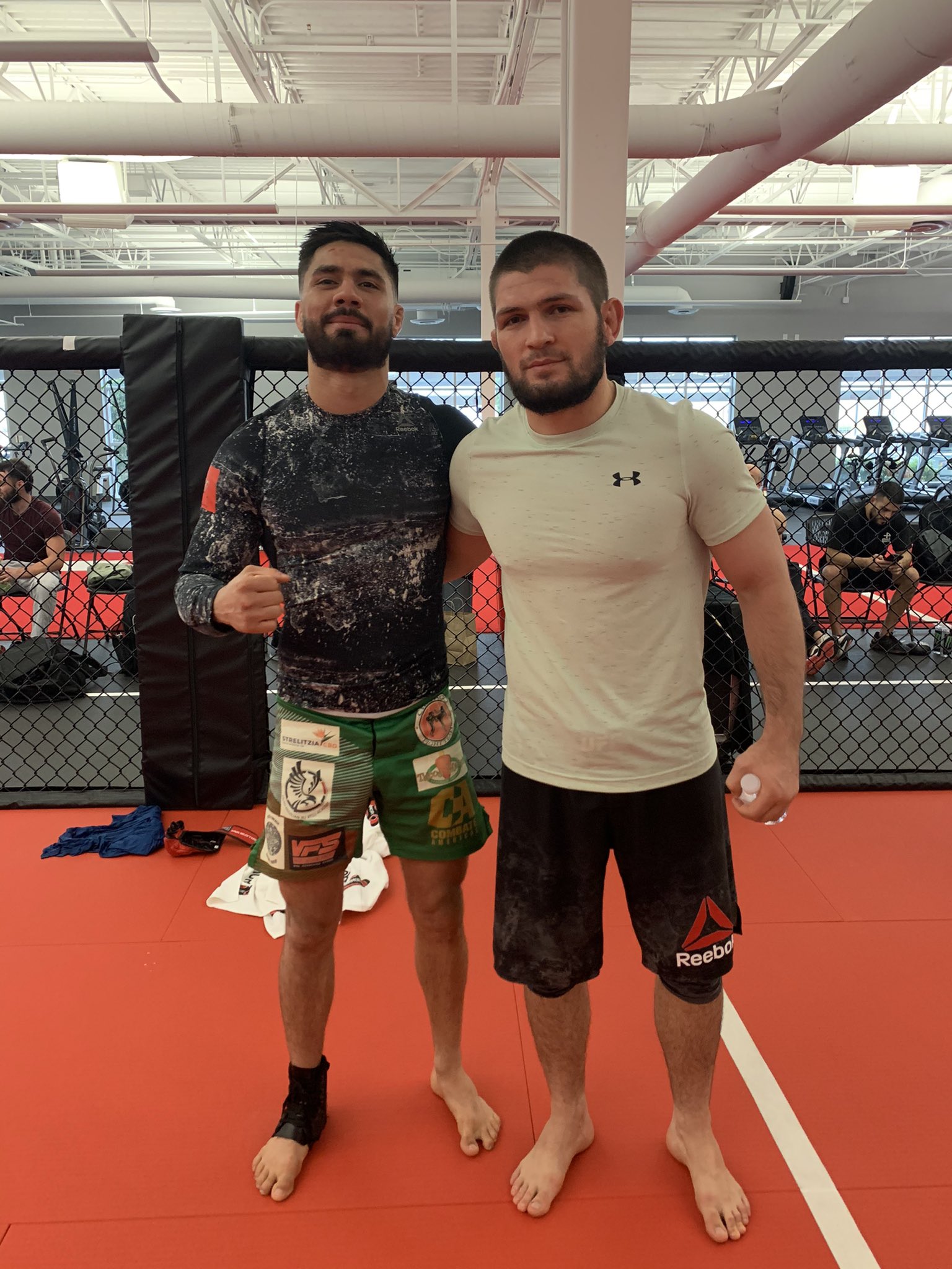 Horacio Gutierrez training with Khabib Nurmagomedov and shares advice