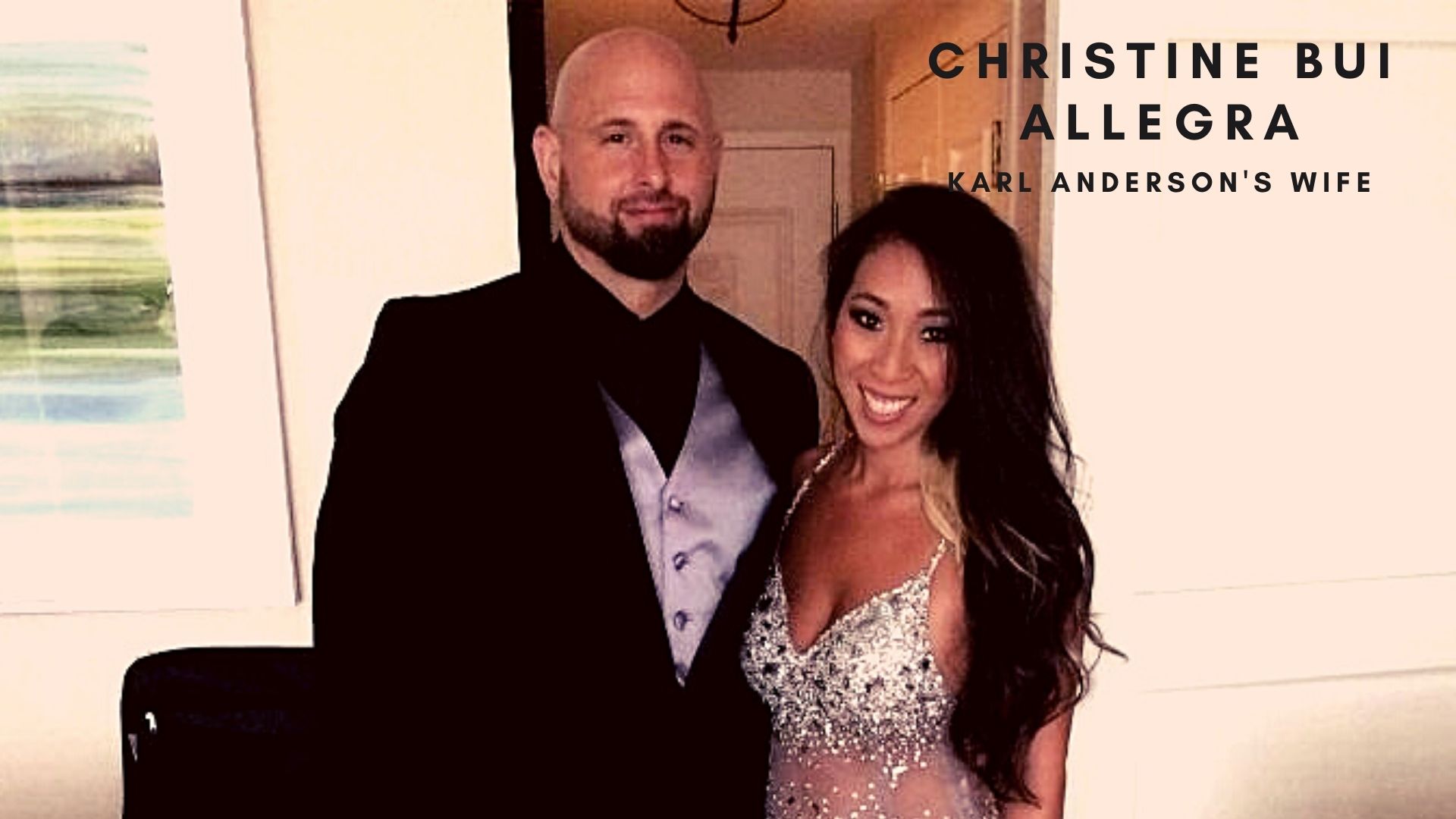 Christine Bui Allegra: Karl Anderson wife, family, kids, career and net ...