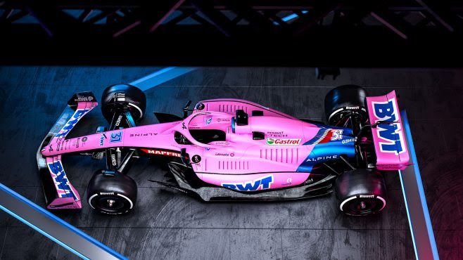 Check out Alpine F1 Team's new Pink Avatar
