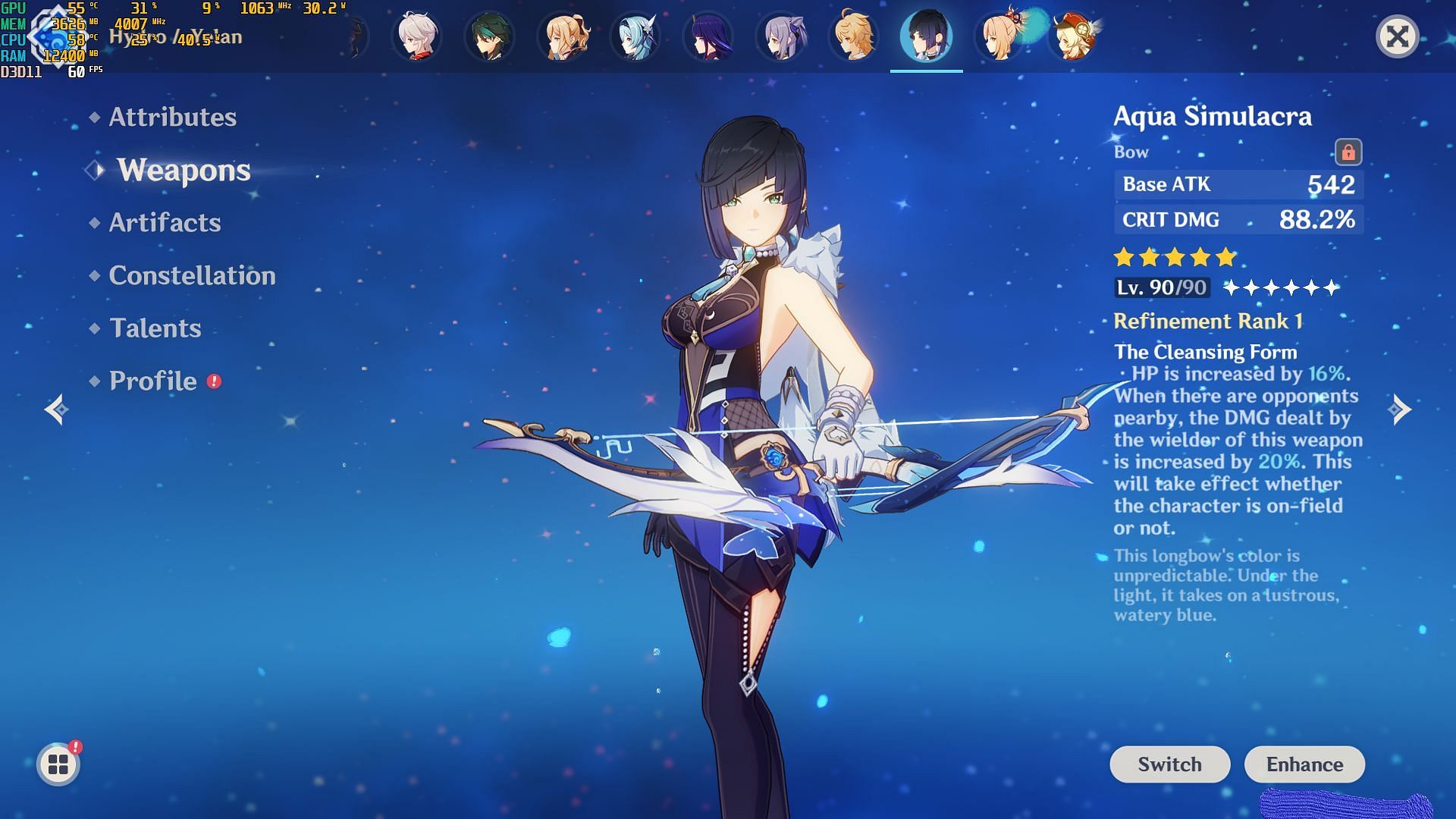 Best Weapons for Yelan - 5-Star, 4-Star, and F2P - Media Referee