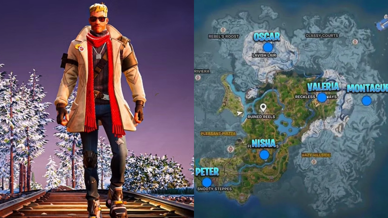 All Fortnite Chapter 5 Season 1 NPC and Boss Locations - Media Referee