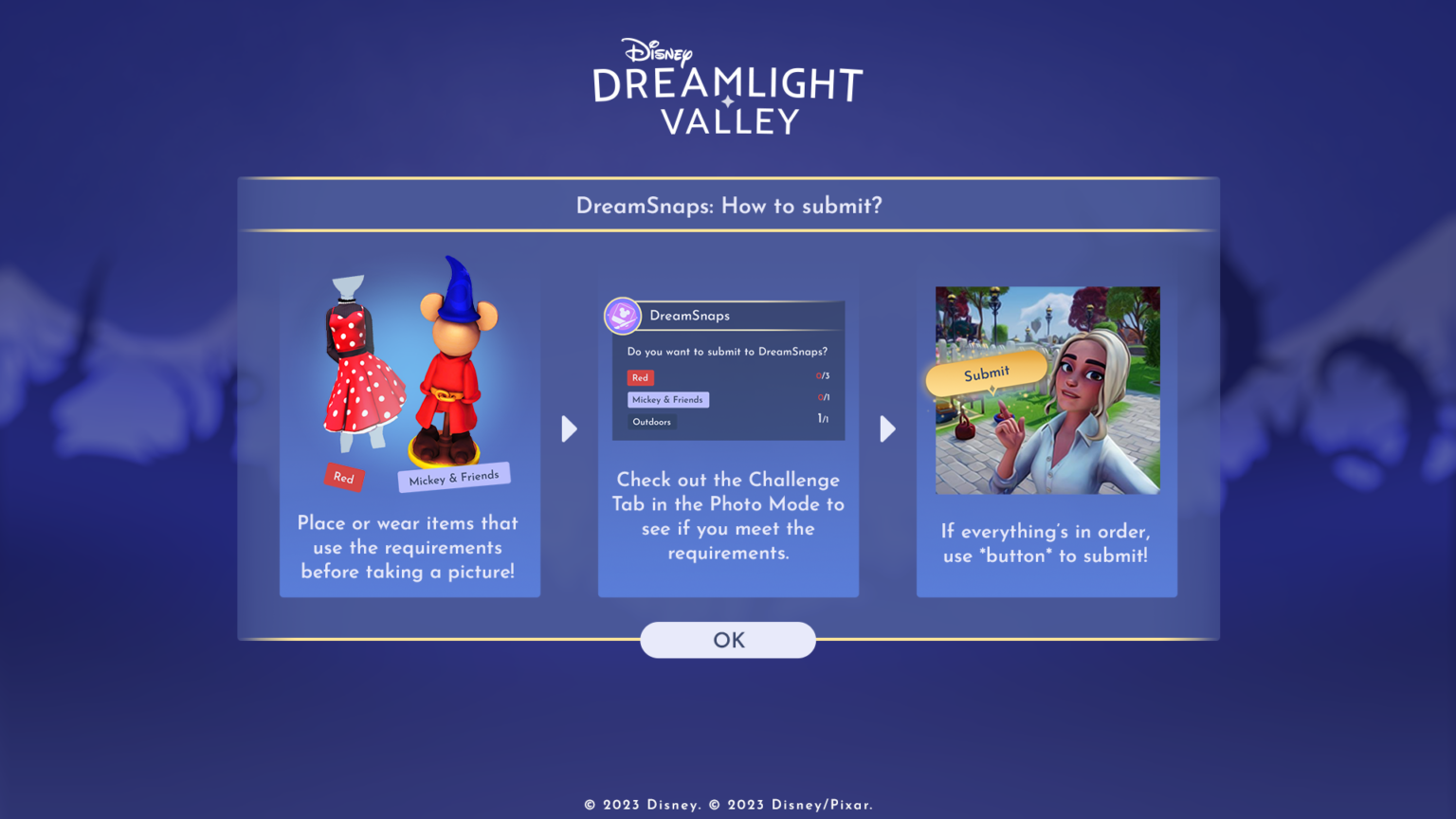 How to Complete DreamSnaps Challenge in Disney Dreamlight Valley? - Media Referee