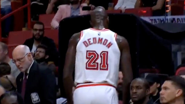 Watch: Erik Spoelstra’s hilarious response to Dewayne Dedmon’s ejection ...