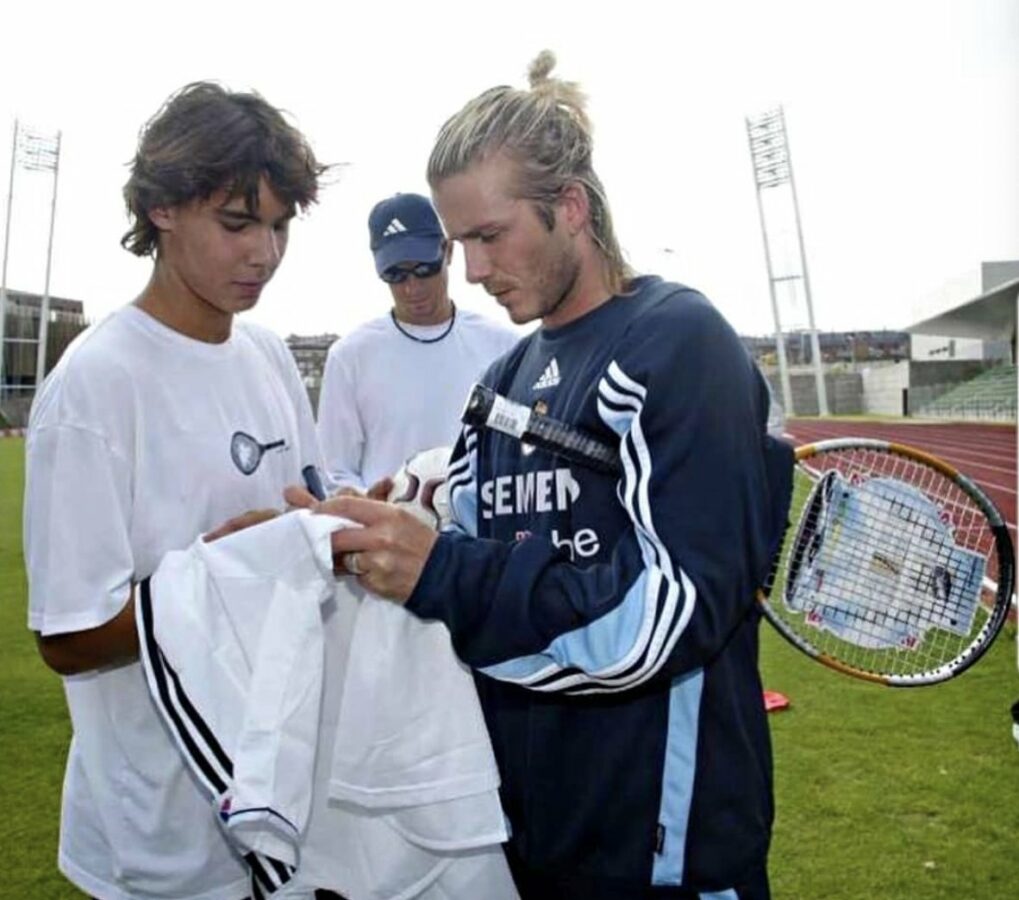 Watch: A montage of Rafael Nadal exhibiting splendid footballing skills ...