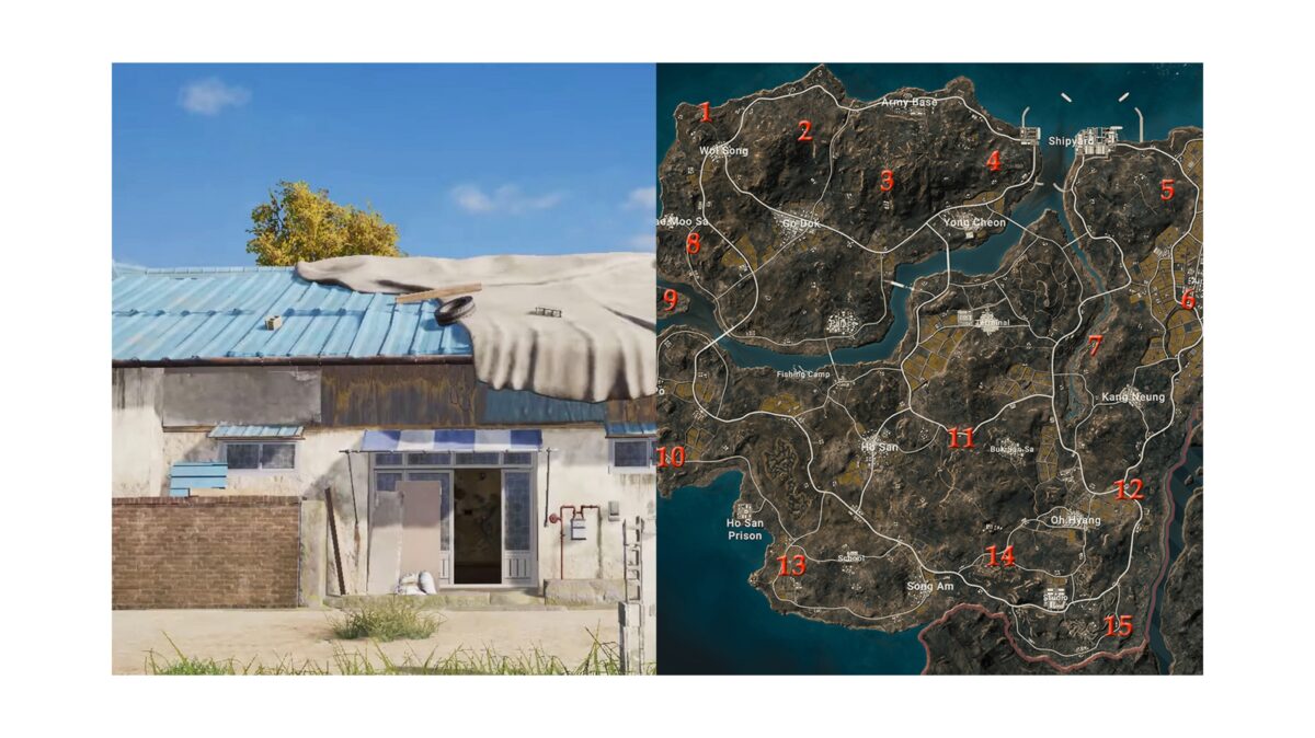 All Taego Secret Room Locations in PUBG - Media Referee All Taego Secret Room Locations in PUBG - Media Referee