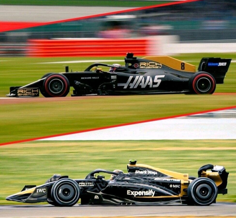 What is the difference between the APXGP car and the real F1 car?