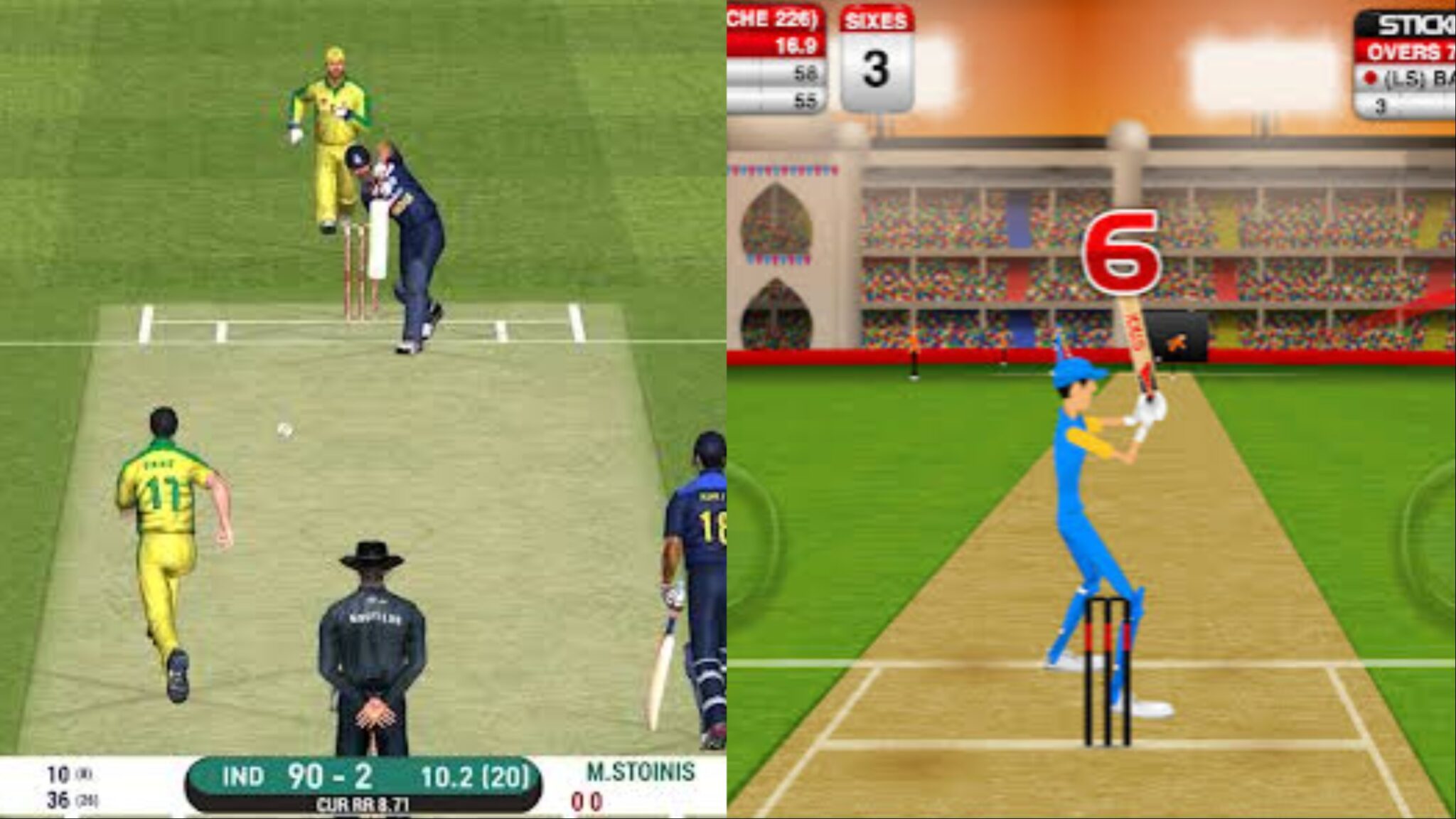 Top 7 Android Cricket Games - Media Referee