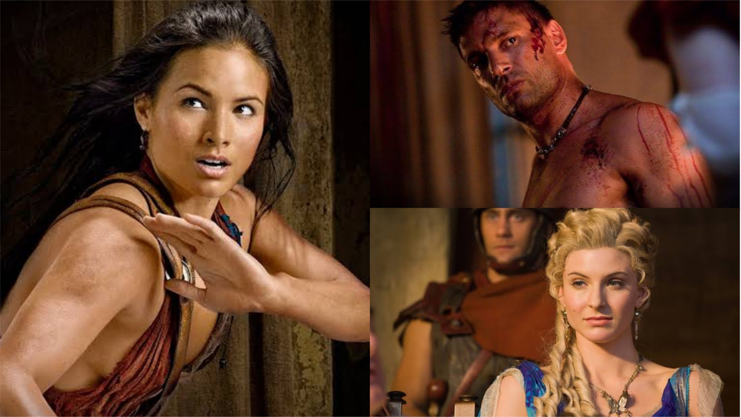 Spartacus Cast Then and Now - Media Referee