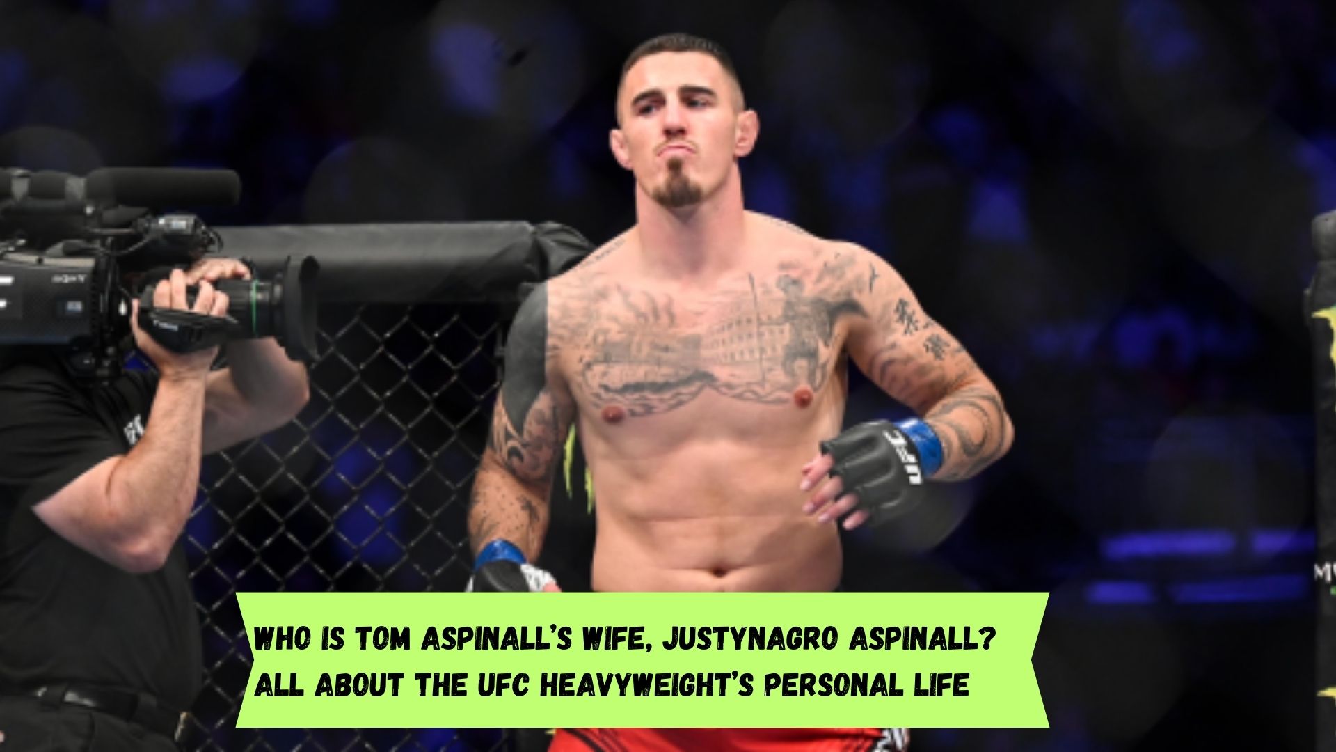 Who is Tom Aspinall wife, Justynagro Aspinall? All about the UFC ...