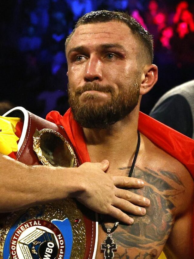 Boxer Vasiliy Lomachenko's net worth hits a milestone