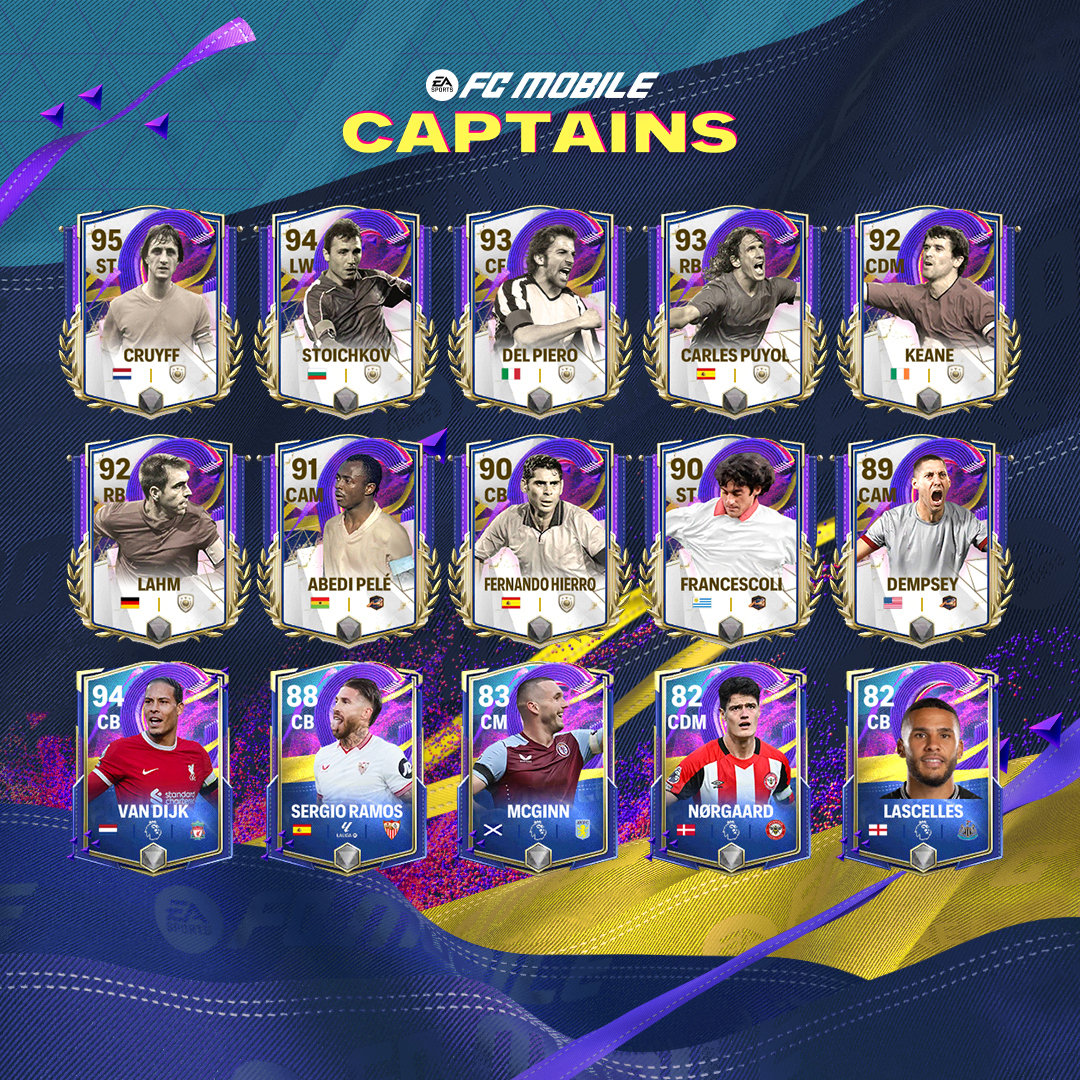 Everything you want to know about FC Mobile Captains Event Guide ...