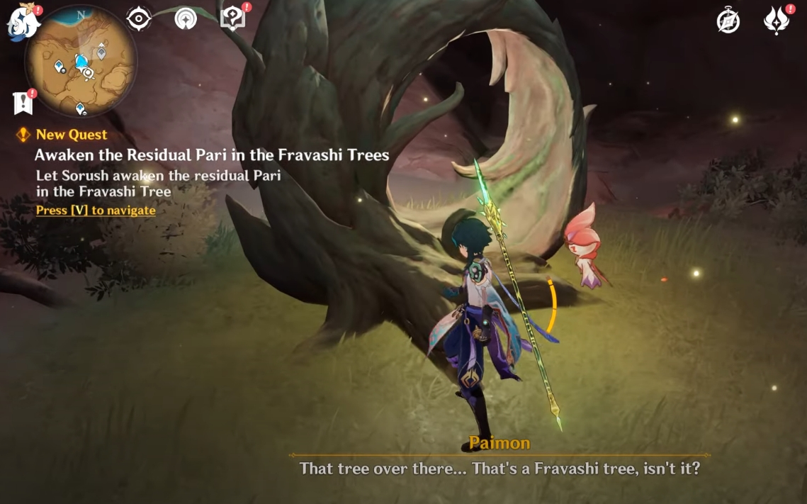 All Genshin Impact Fravashi Tree Locations - Media Referee