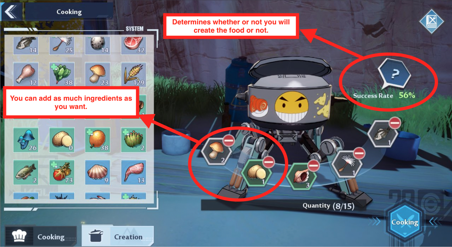 Tower of Fantasy Food Guide - How to Cook, Best Recipes, Ingredients ...