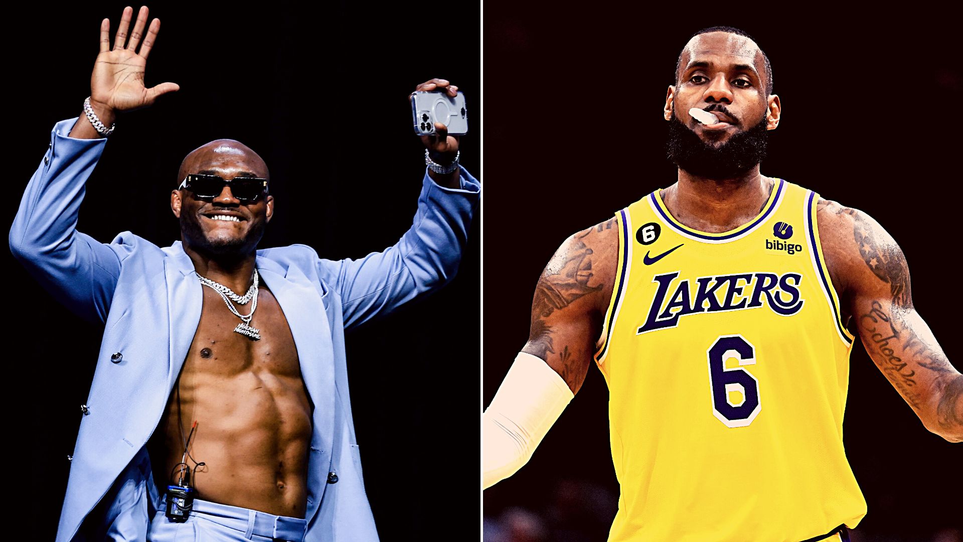 LeBron James in awe after UFC star Kamaru Usman's latest clip