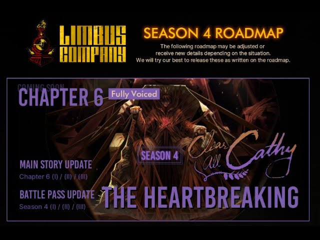 Limbus Company Season 4 Roadmap - What's Coming to this great gem ...