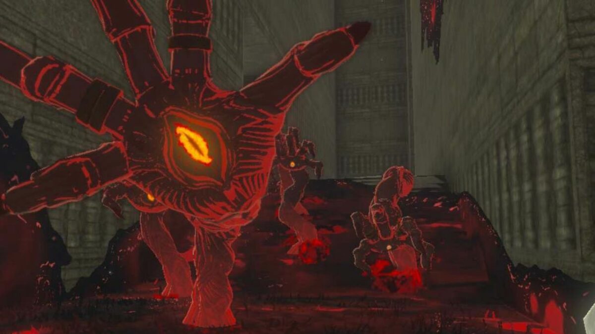 How to beat Gloom Hands in Deku Tree Chasm Zelda: Tears of the Kingdom ...